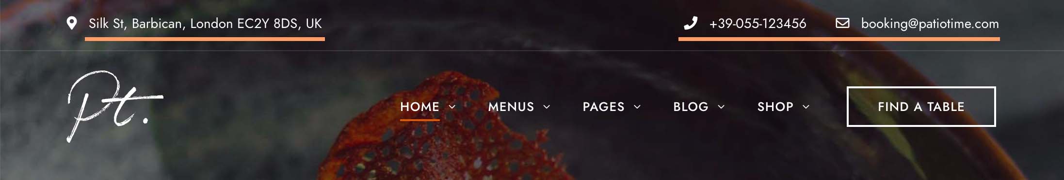 PatioTime Theme Documentation