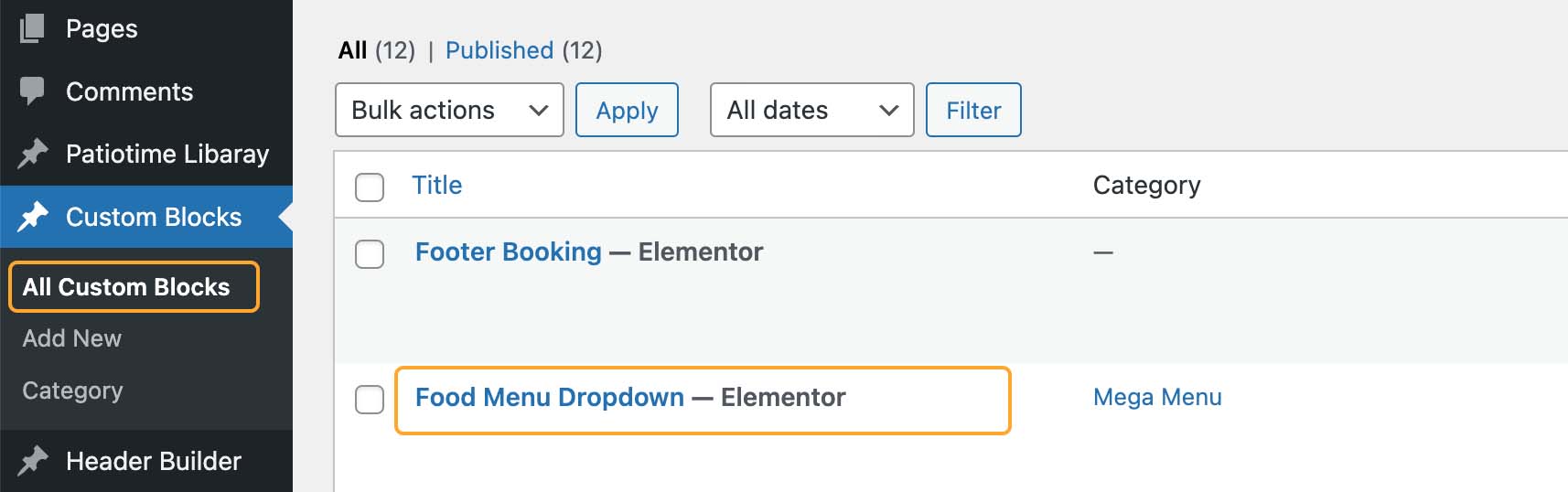 PatioTime Theme Documentation