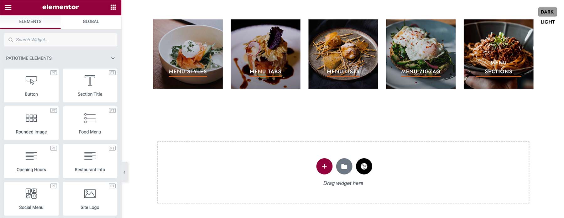 PatioTime Theme Documentation
