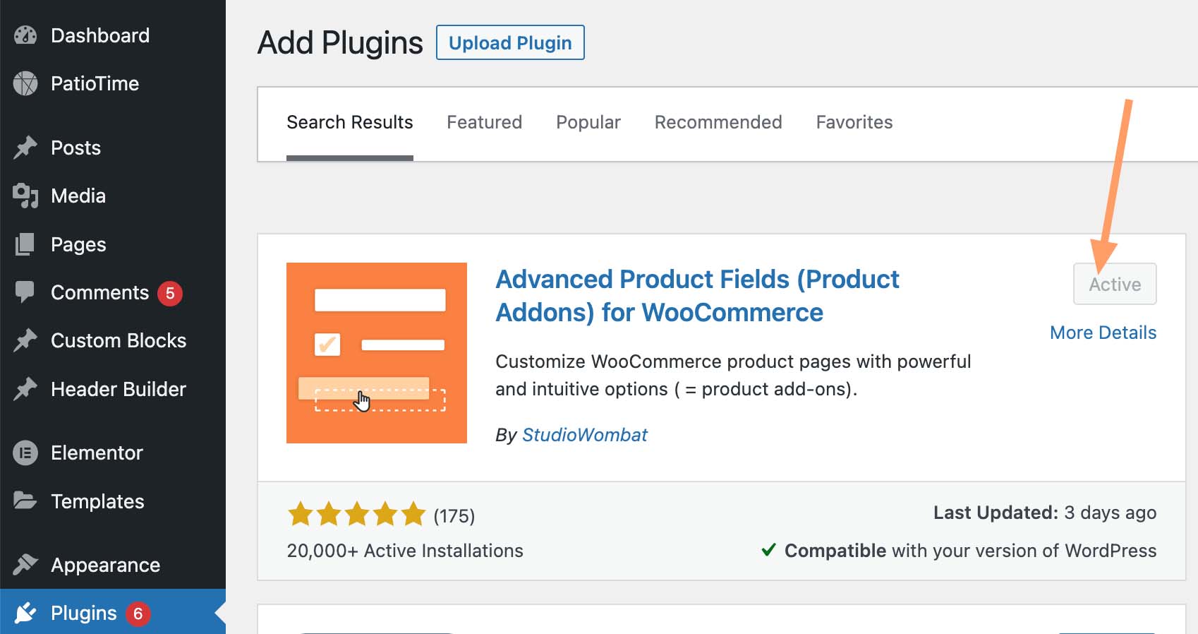 PatioTime Theme Documentation